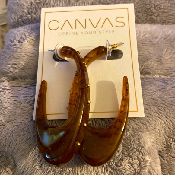 Bella Canvas | Jewelry | Canvas Define Your Style Post Earrings | Poshmark